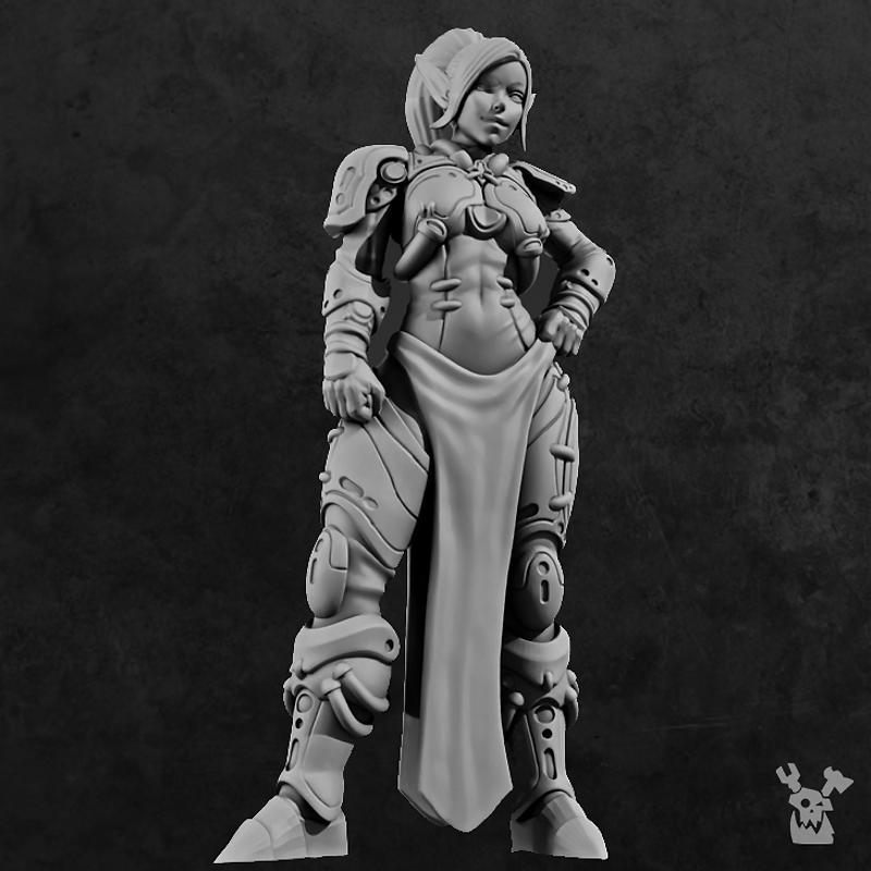 Cyber Alve | DakkaDakka | Grimdark Compatible – Nerd3DForge