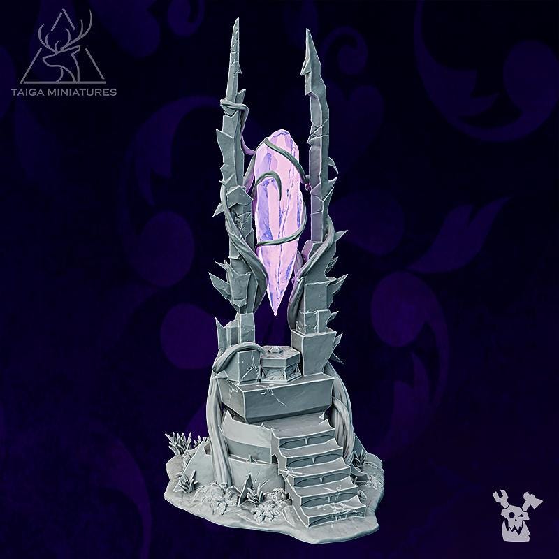 Crystal Altar Terrain | DakkaDakka | Grimdark Compatible – Nerd3DForge